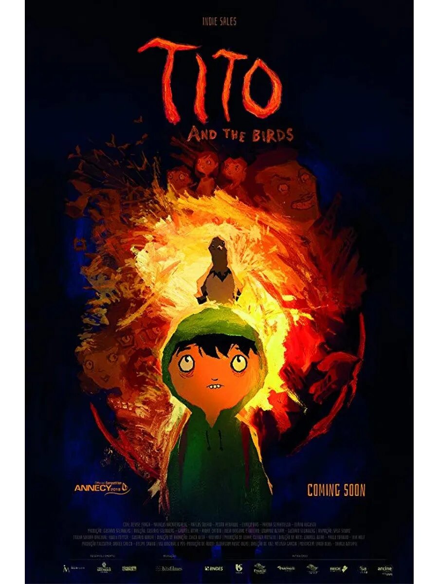Тито и птицы (2018) (DVD-R)