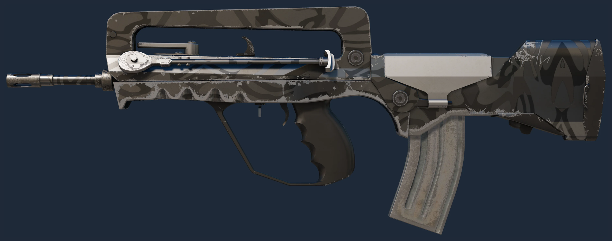 Сувенирный FAMAS | Тёмная вода (Немного поношенное) Скины CS2 с быстрой автовыдачей steam trade