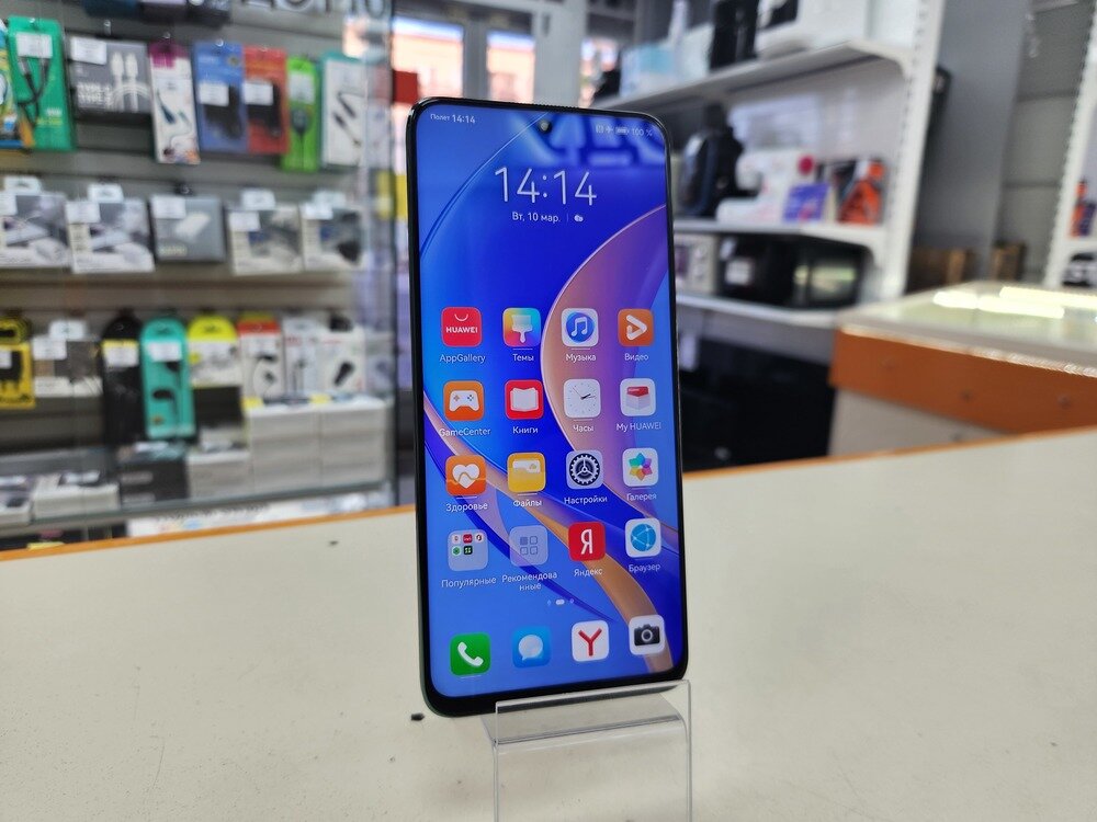 Смартфон HUAWEI Nova Y90 4/128 ГБ RU, Dual nano SIM, изумрудно-зеленый, Б/У, уценен
