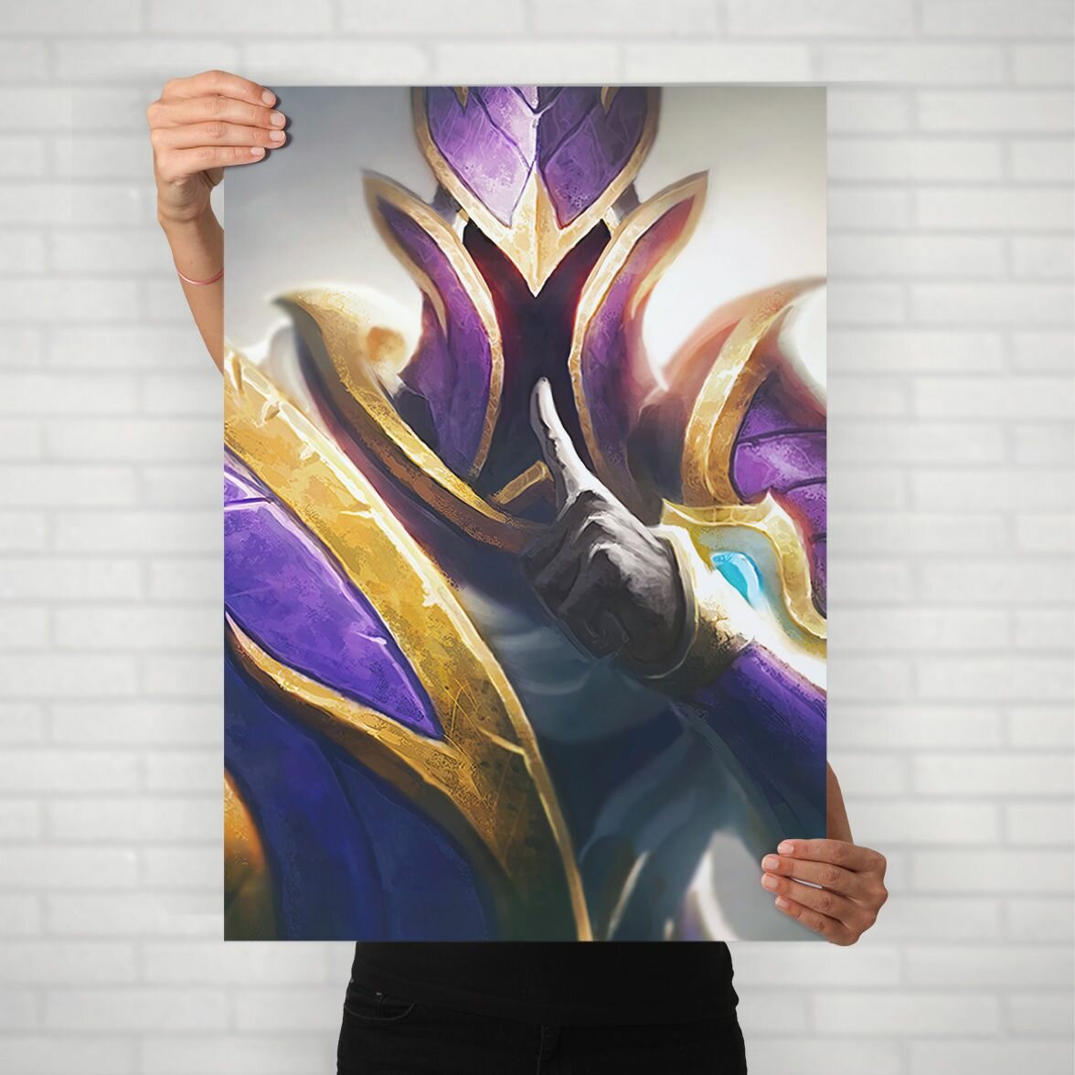 Плакат на стену для интерьера Dota 2 (Silencer 2) - Постер по игре формата A1 (60х84 см)