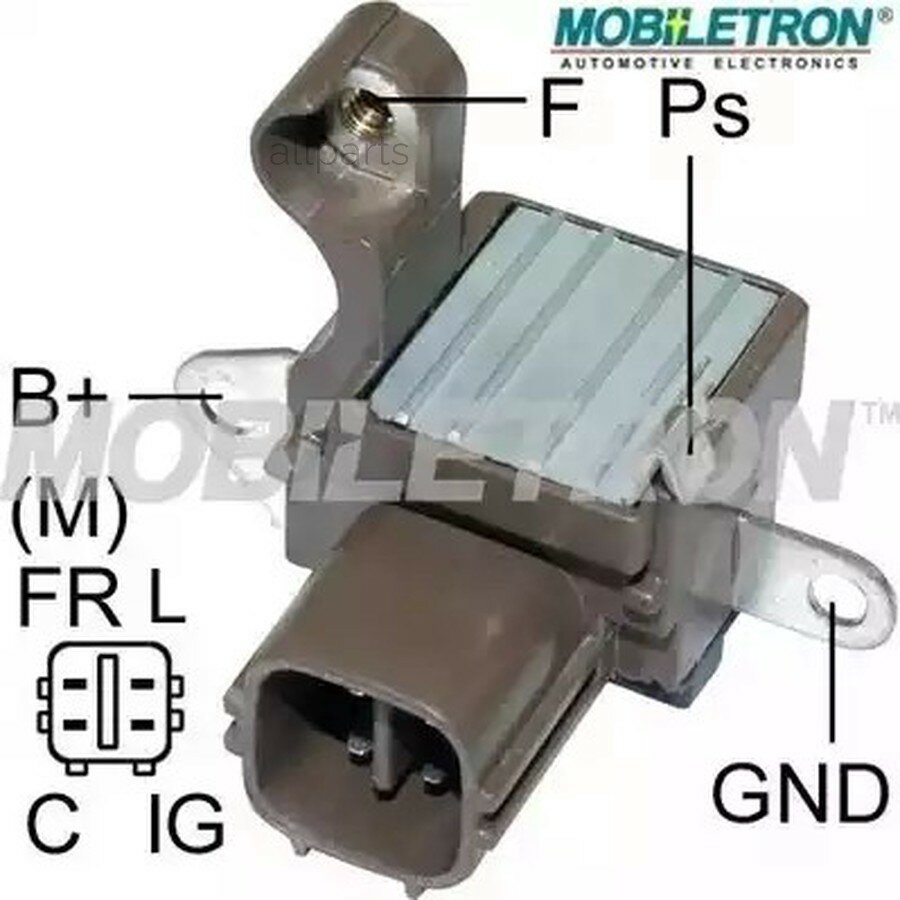 MOBILETRON VR-H2005-99 Реле-регулятор генератора ACURA MDX 3.5 01.2001- HONDA Odyssey 3.5 01.2002- HONDA Pilot 3.5 01.2003- HONDA Accord 2.0 i [R20A3] 07.2008- HONDA Accord 2.2 DTDi [N22A1] 01.2004-