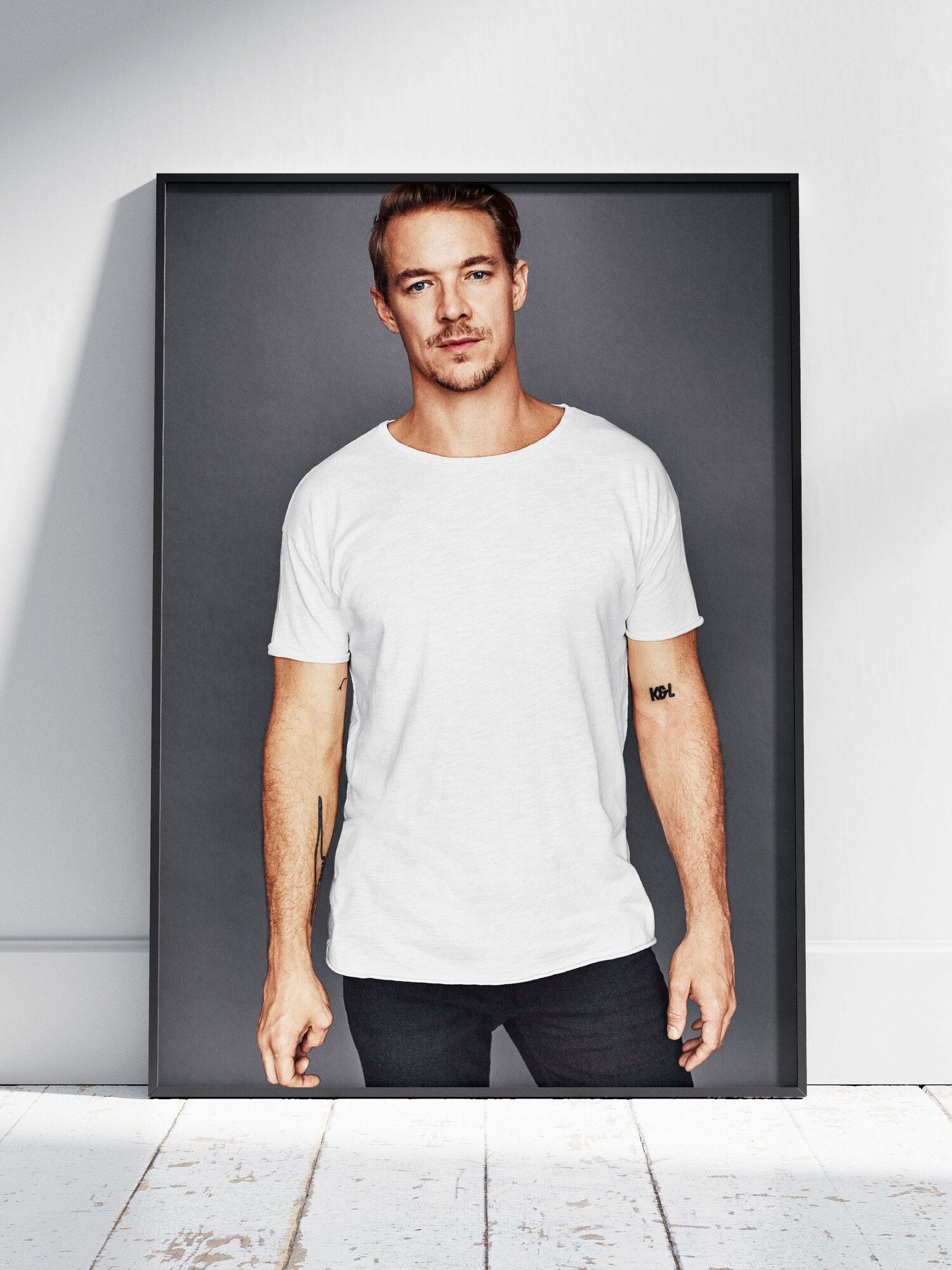 Плакат на стену для интерьера Мэйджор Лейзер (Дипло - Diplo 8) - Постер по музыке и артисту формата A4 (21x30 см)