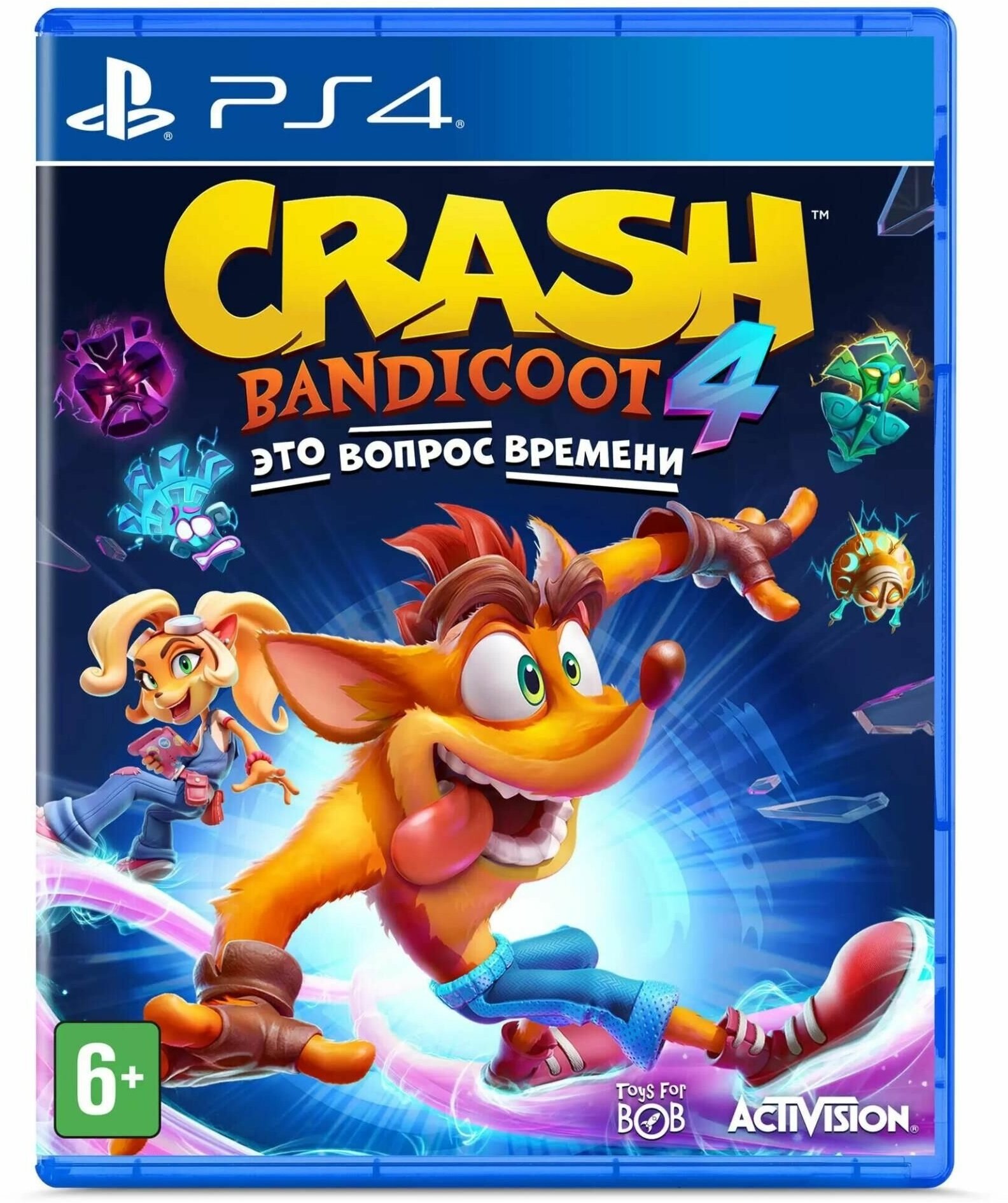 Crash Bandicoot 4: Это Вопрос Времени, PlayStation 4, русские субтитры