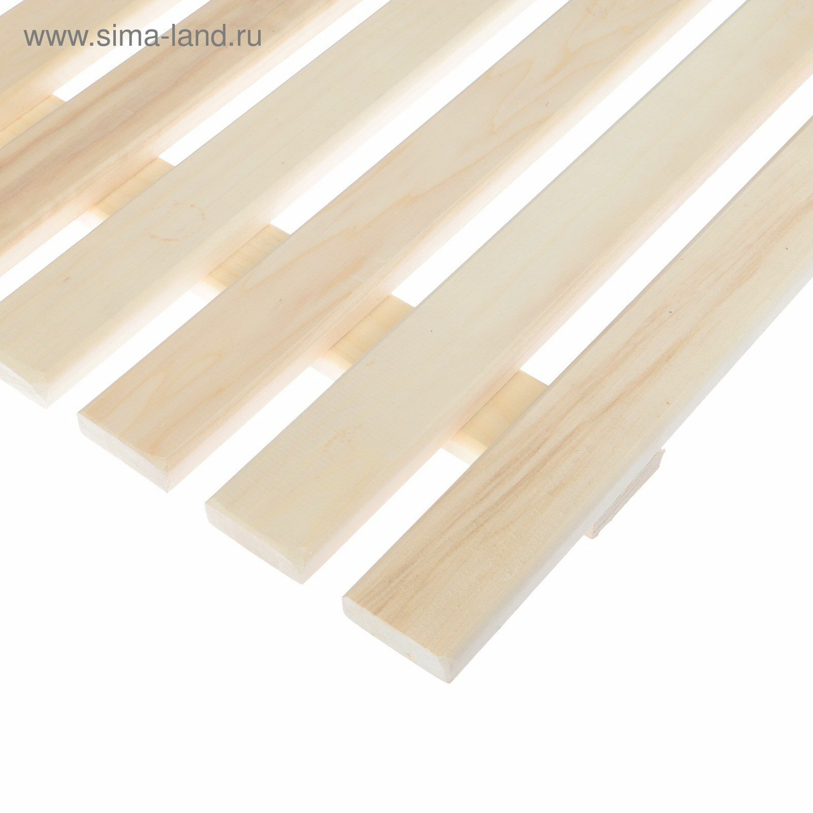 Трапик для бани и сауны, 100x40 см, липа, вид: слань, размер упаковки: 40 x 3 x 100 см. — фото 1