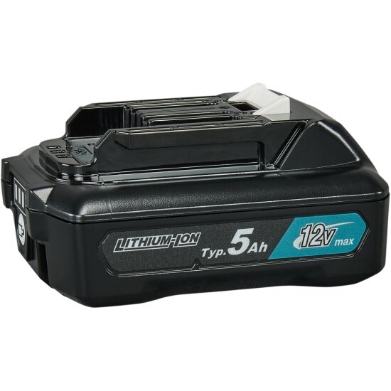 Аккумулятор Makita BL1050B (CXT 12В, 5Ач, индикатор заряда), полиэт. пакет, 1 шт.