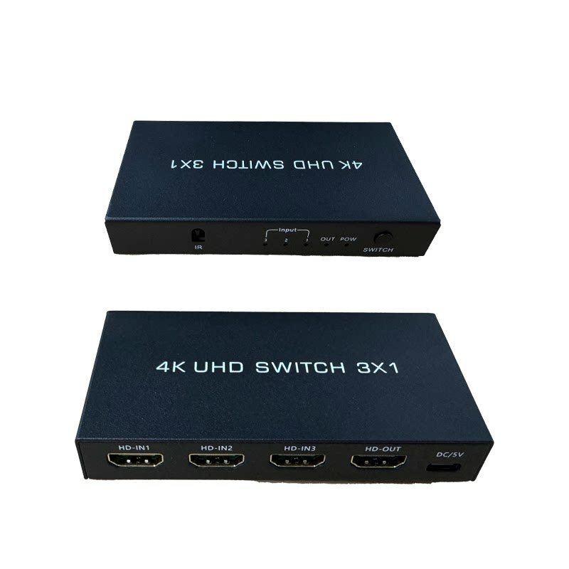 HDMI-коммутатор 3-в-1, разветвитель 8K высокой четкости, 1-в-2, 4K120Гц, 3/4/5 входов, 1 выход, расширитель интерфейсов