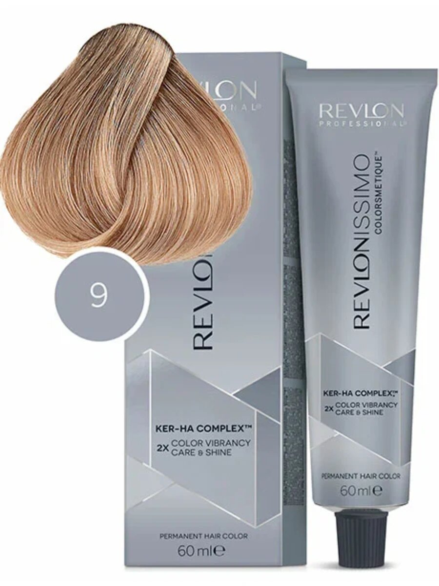Краска перманентная Revlon Professional Revlonissimo Colorsmetique High CoverAge для седых волос, тон HC9