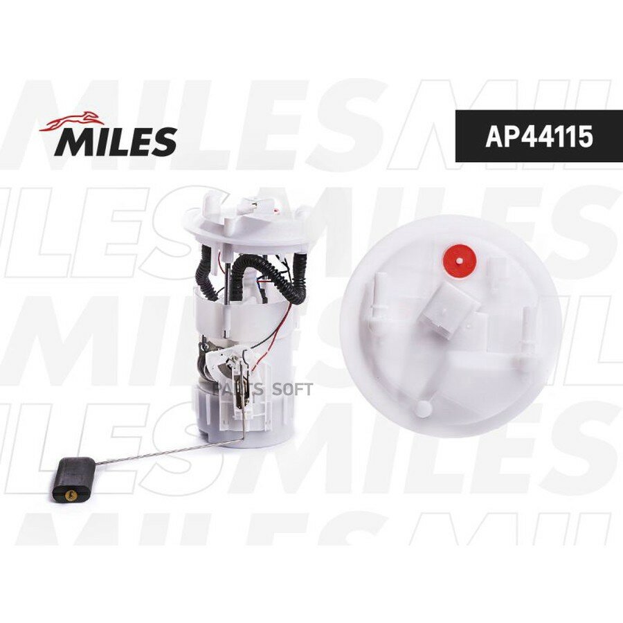 MILES AP44115 Насос топливный в сборе RENAULT MEGANE II/SCENIC II 1 4-2 0 3 bar 115 l/h ()