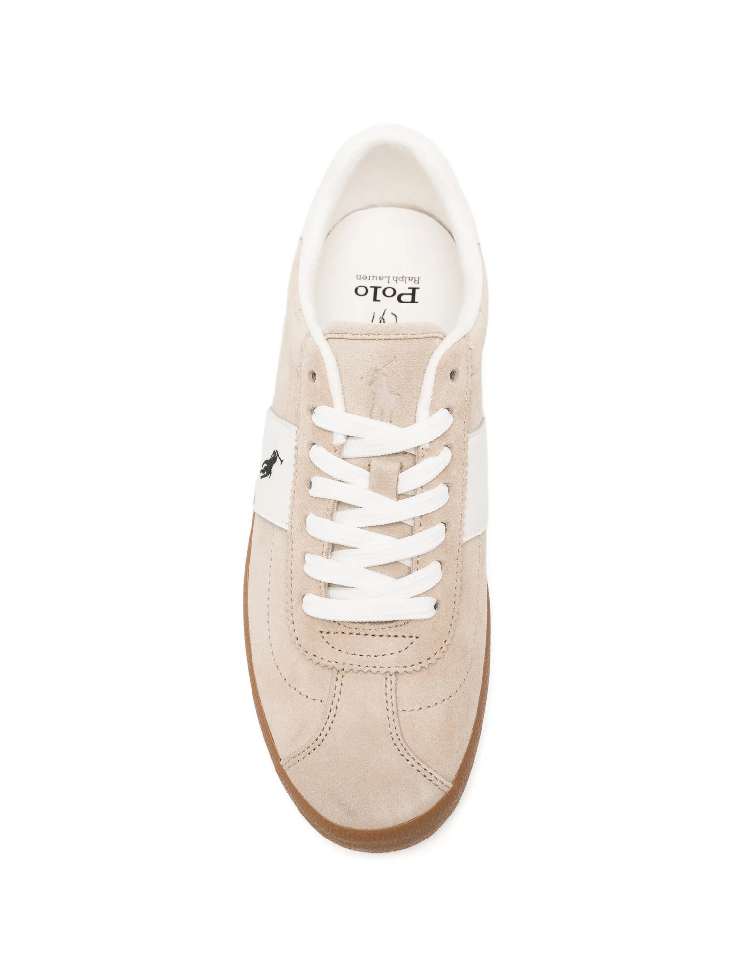 Кроссовки Polo Ralph Lauren Logo-embroidered sneakers, размер 10, разноцветный — фото 1
