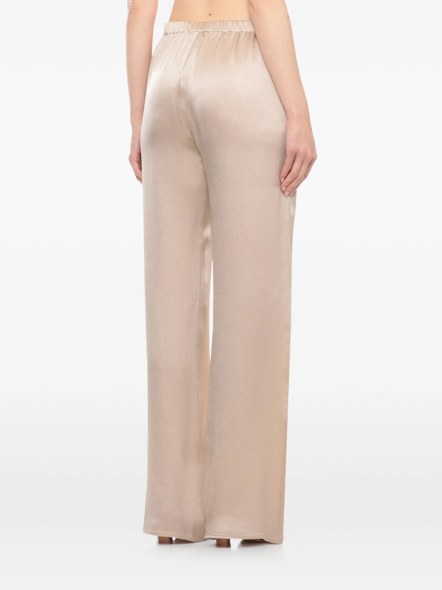 Брюки палаццо Antonelli Elasticated-waistband palazzo pants, размер 46, разноцветный — фото 1
