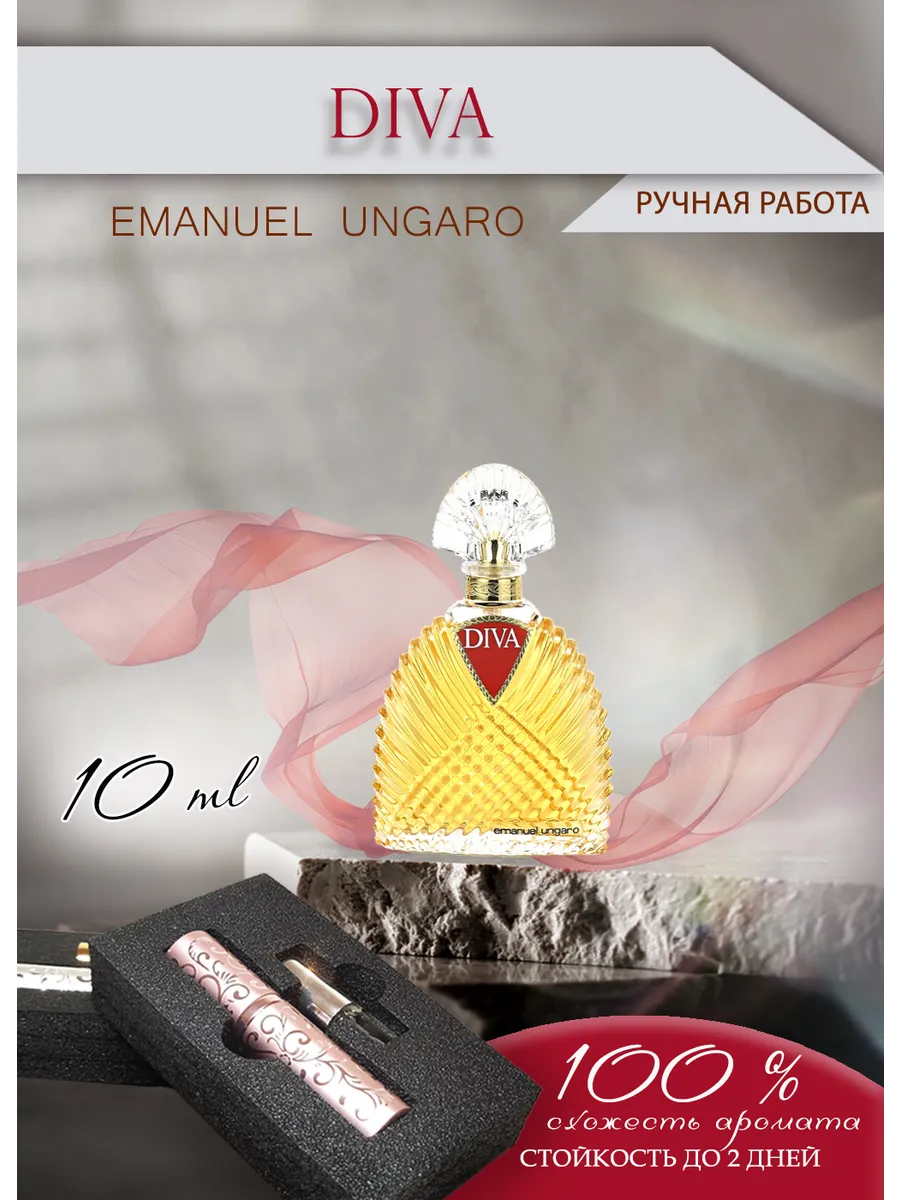 Парфюмерная вода по мотивам Emanuel Ungaro Diva (Эмануэль Унгаро Дива) 10 мл
