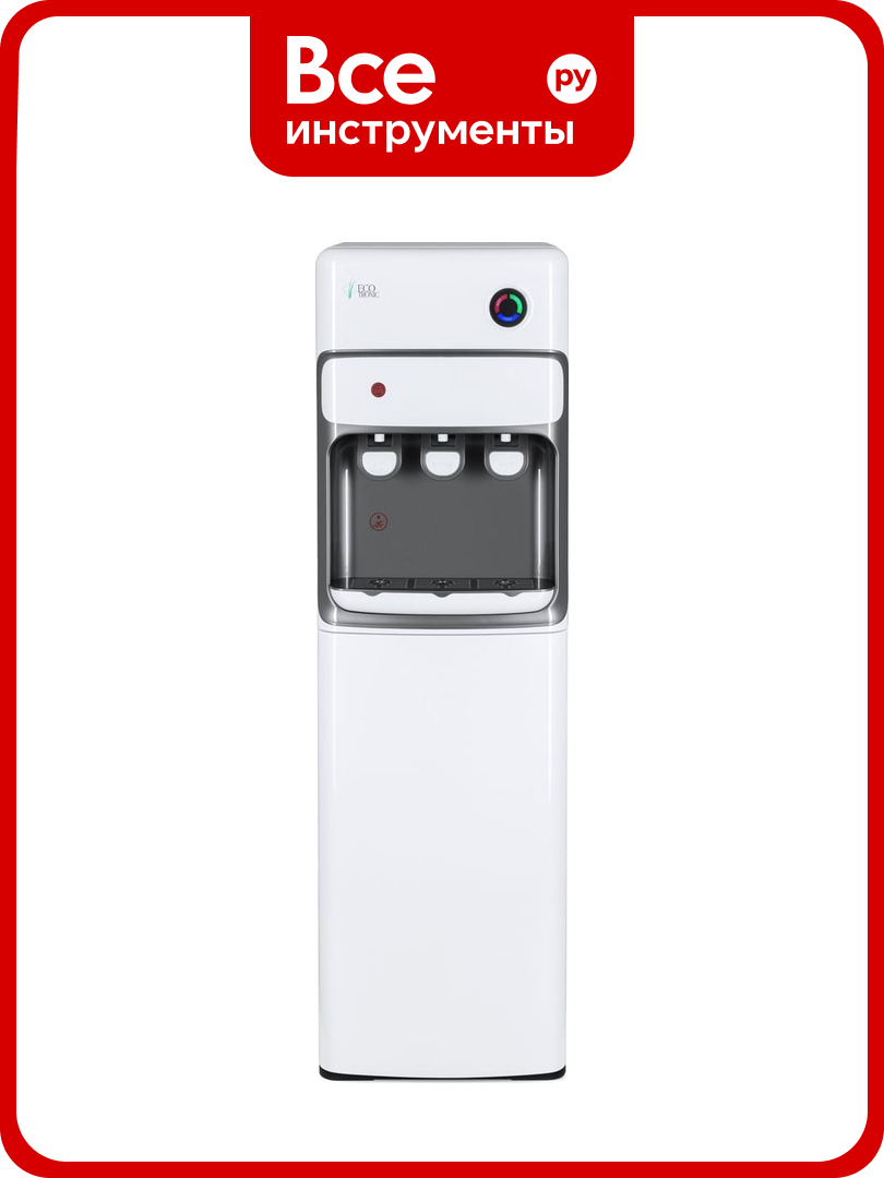 Кулер напольный ECOTRONIC K30-LXE white-grey 13002