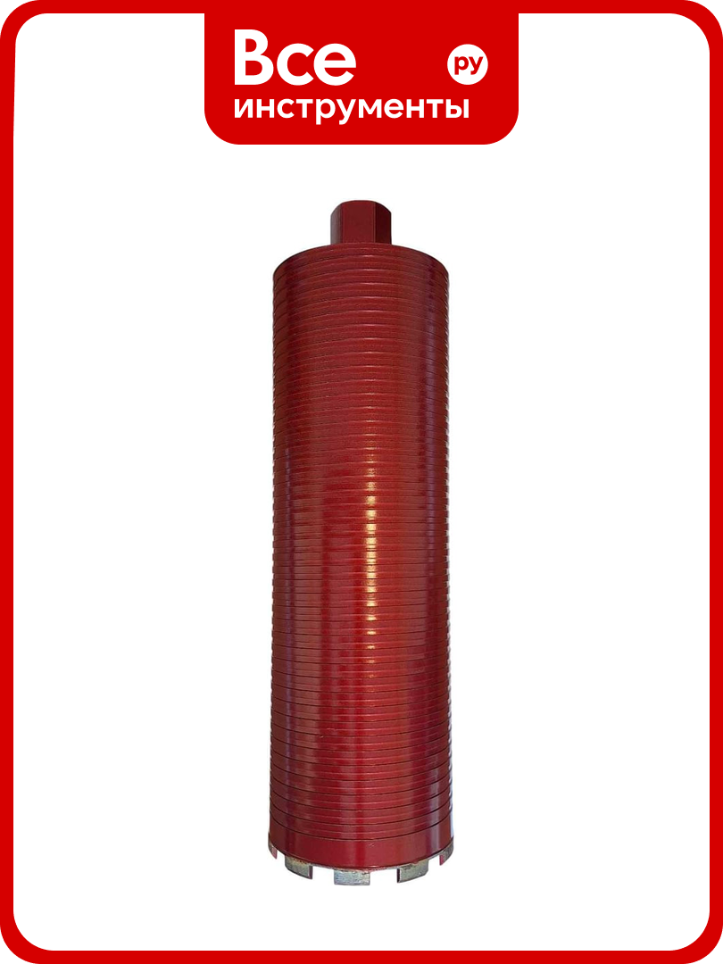 Алмазная коронка IRBISDIAM 162x450 мм, 1 1/4 UNC, сухорез DRYUNC162450