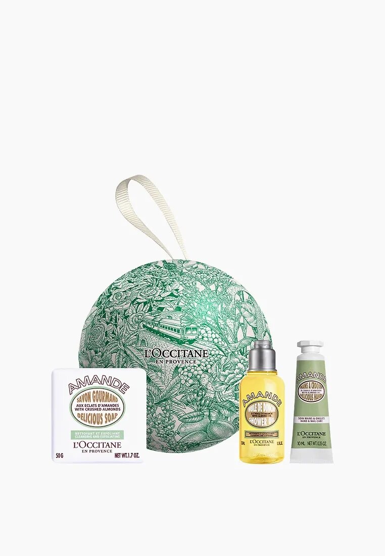 L'Occitane Набор для ванны и душа 10 мл + 35 мл + 50 г