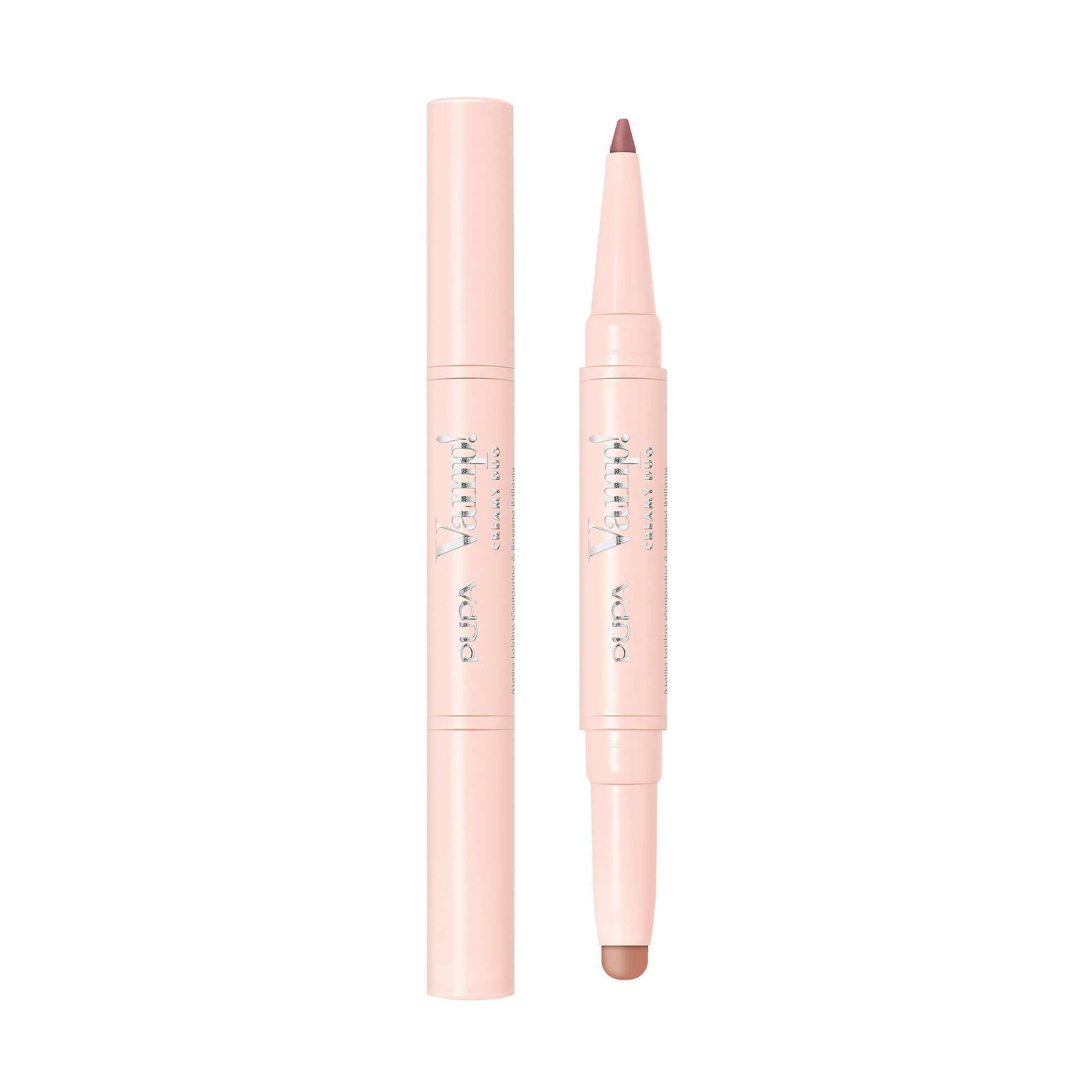 PUPA VAMP CREAMY DUO Губная помада Насыщенный нюд