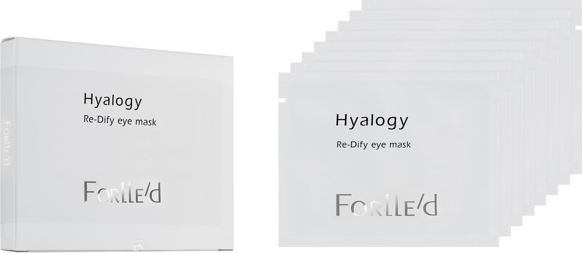 Forlle'd Маска омолаживающая для век 8 пар (16 шт.) Hyalogy Re-Dify Eye Mask 8 20ml