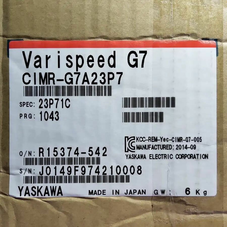 Модуль Yaskawa CIMR-G7A23P7