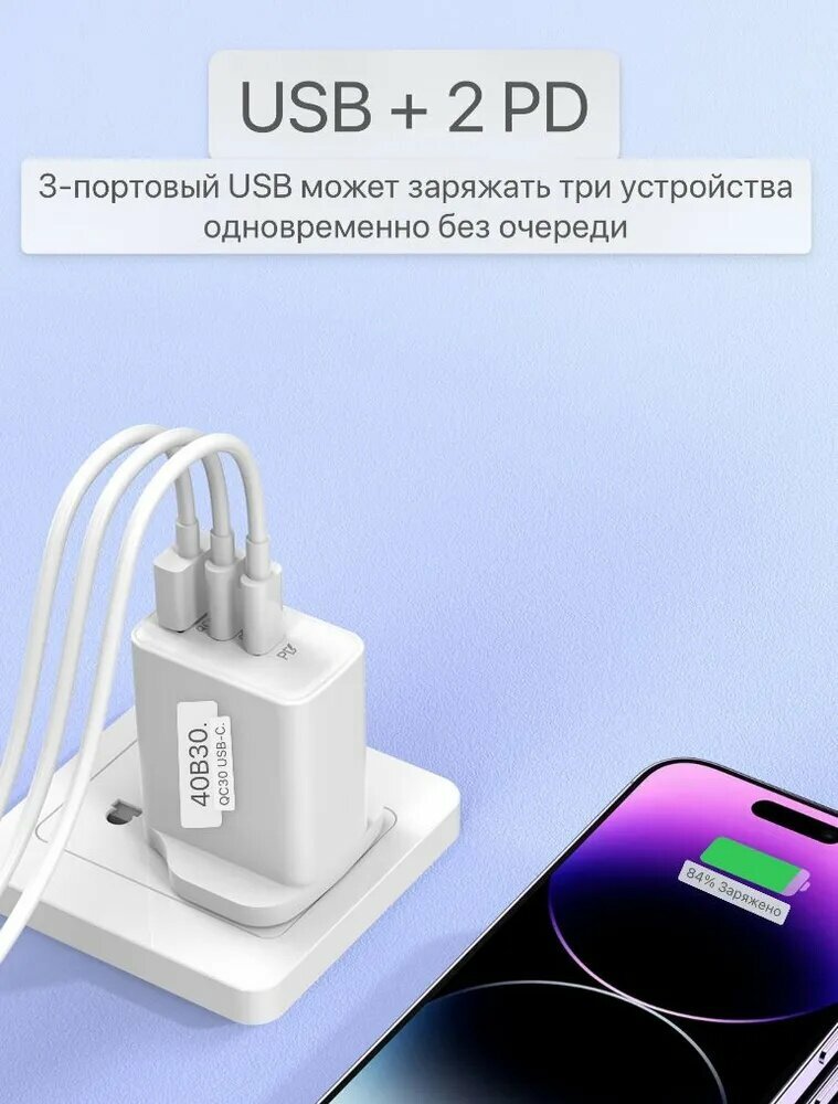 Сетевое зарядное устройство — фото 1