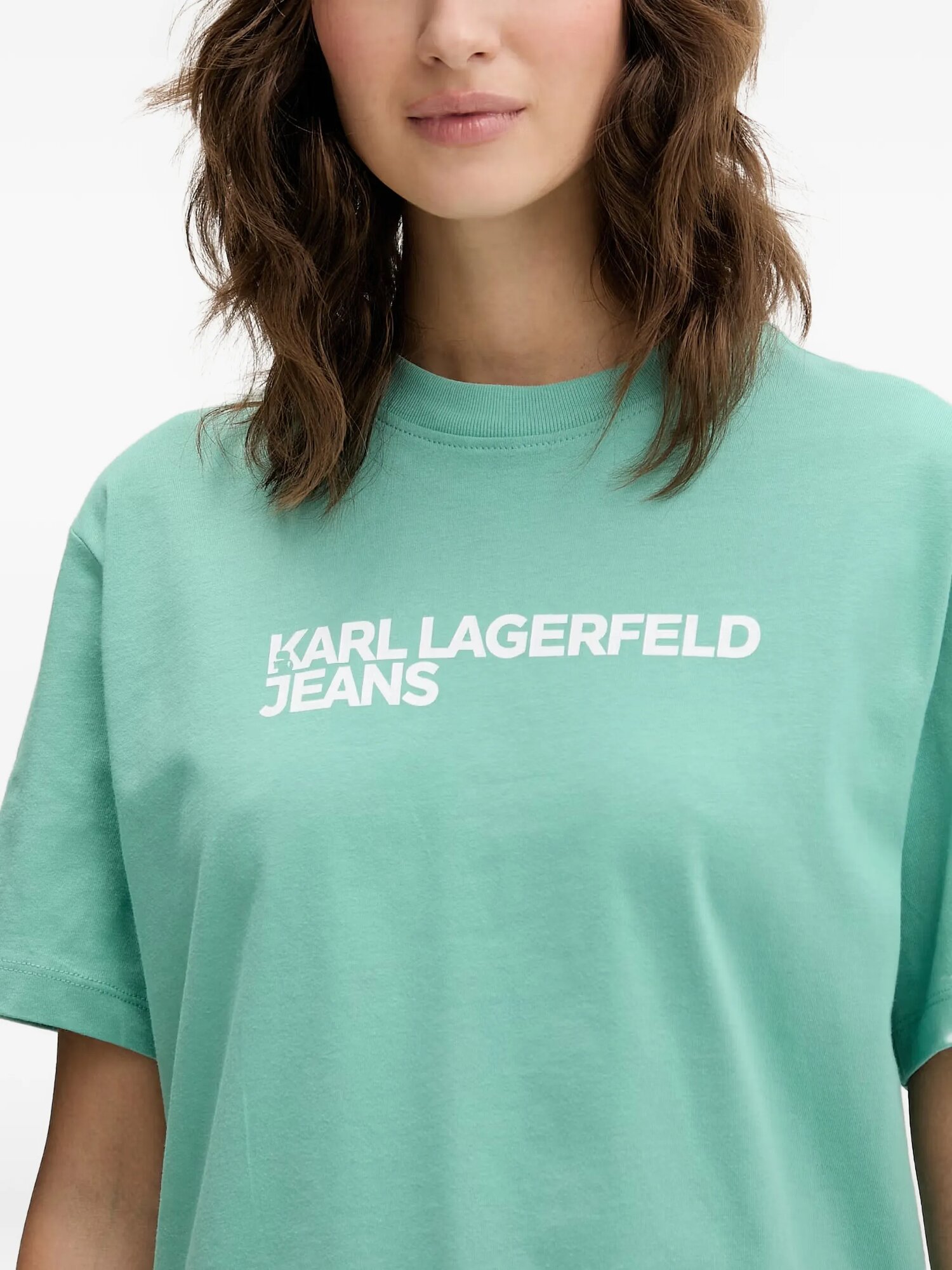 Футболка KARL LAGERFELD JEANS, размер 38 — фото 1