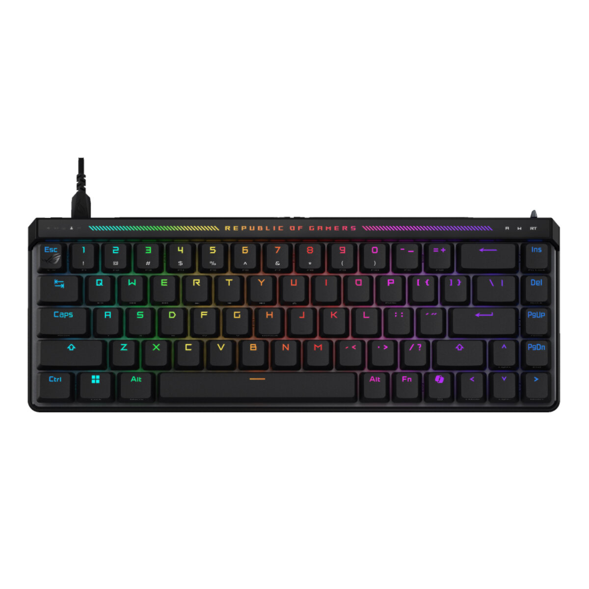 Клавиатура ASUS M605 ROG FALCHION ACE HFX ROG HFX PBT 65% USB