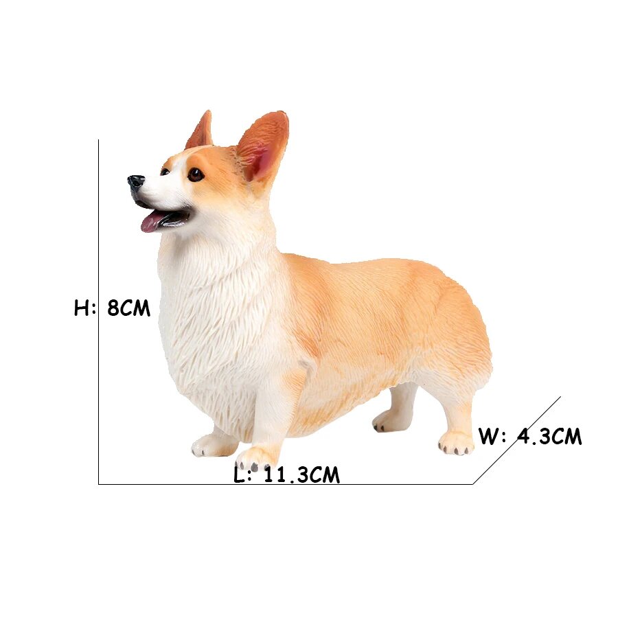 Фигурки собак UTOMY ПВХ Standing Corgi
