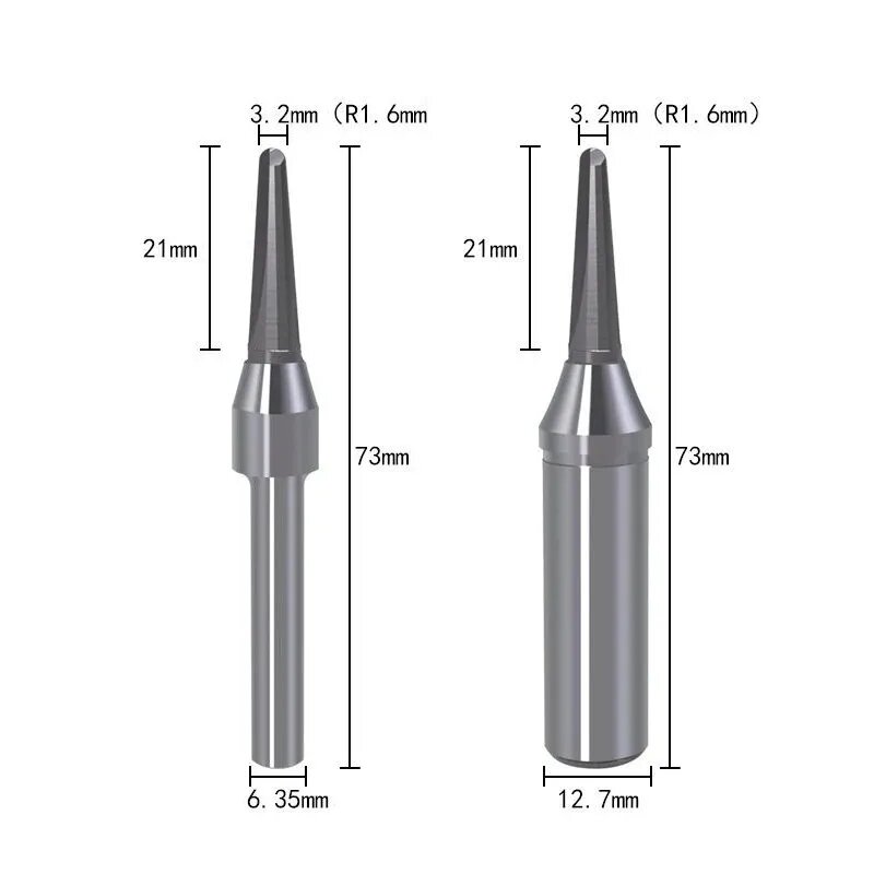 Фрезерная фреза LTOOLS 3.2mm (R1.6mm) 21mm