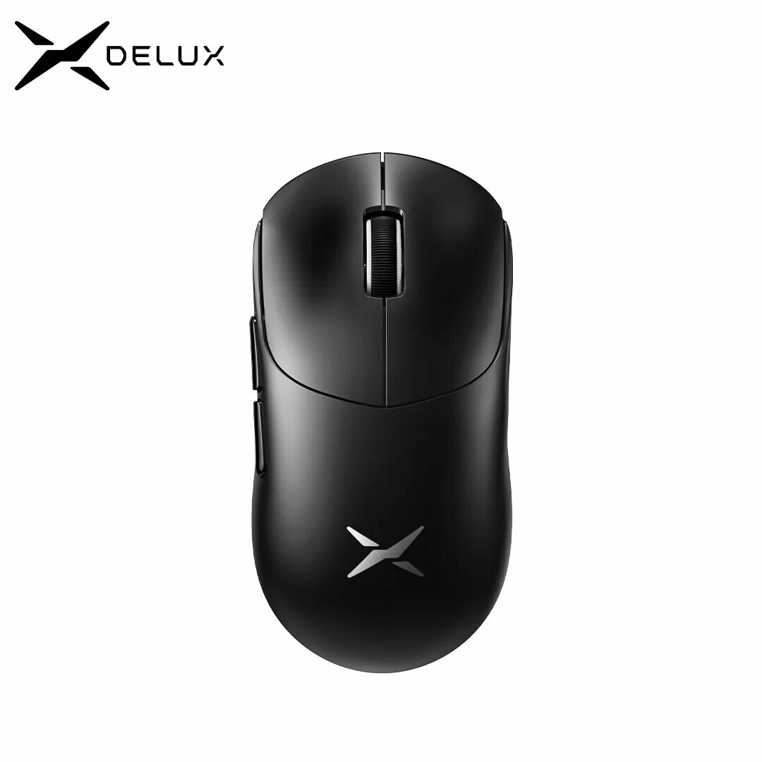Беспроводная игровая мышь Delux M400 24000 DPI Черный, Black