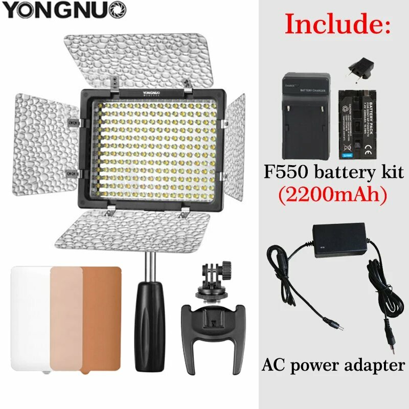 Видеосвет YONGNUO YN160III Bundle 5 для фото и видео