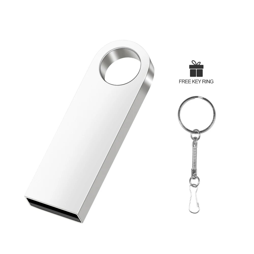 USB-флешка JASTER Metal 128MB, серебристая