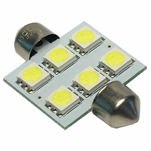 Лампа с/диод салон 39 мм 24В 5 Ватт белая 6SMD (1 шт в упак 10 шт) Nord Yada Nord YADA 902590