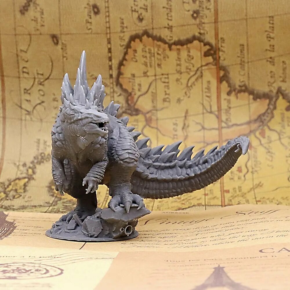 Дракон и Подземелье (D & D) Миниатюрная модель Годзиллы