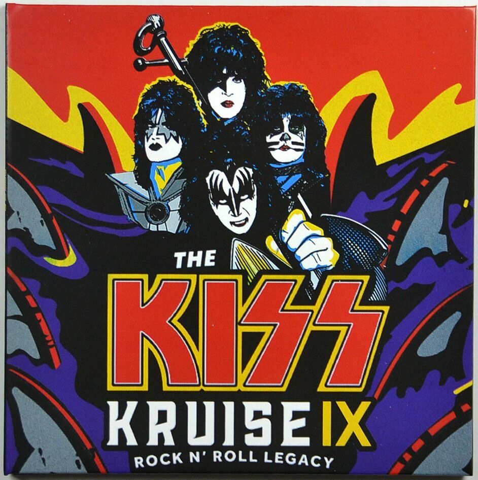 KISS Live KRUISE IX Live At The Sea MIAMI 2019 limited edition 2CD set (компакт диск)