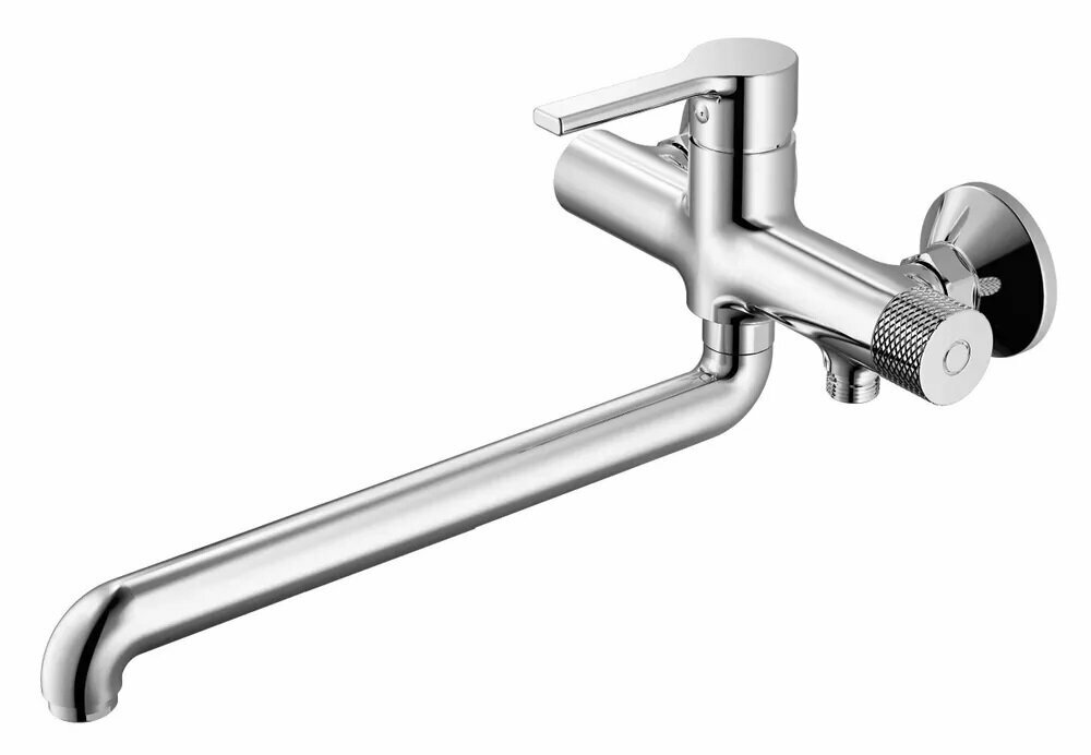 Смеситель для ванны HAIBA HB22652 с изливом 35см, хром.