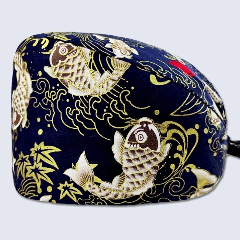 Шапочка медицинская хлопковая, цвет hat-9