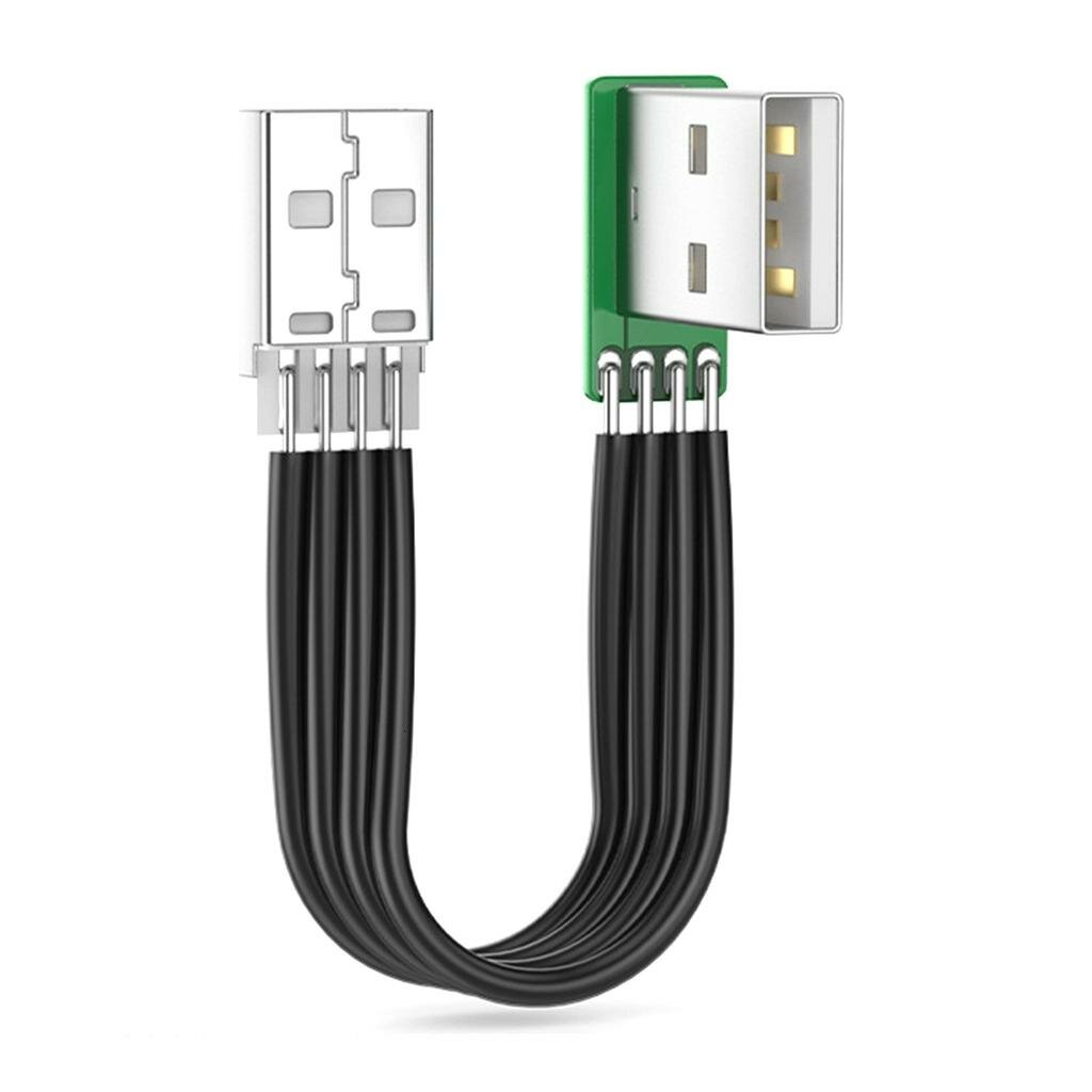 USB-кабель A-A 2 м, USB 2.0, 1m - Согните вправо