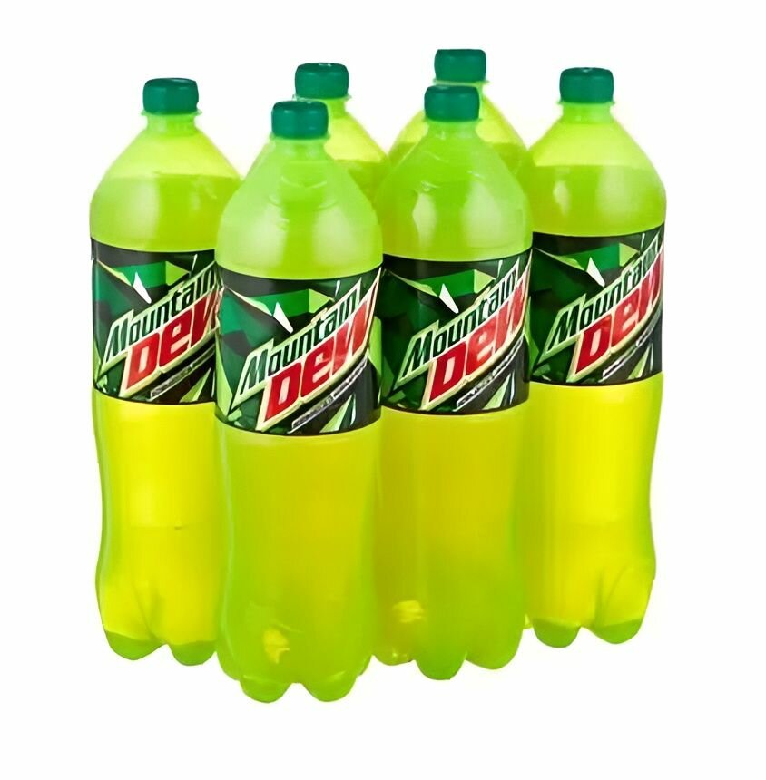 Газированный напиток Mountain Dew (Маунтин Дью) 2л х 6 шт