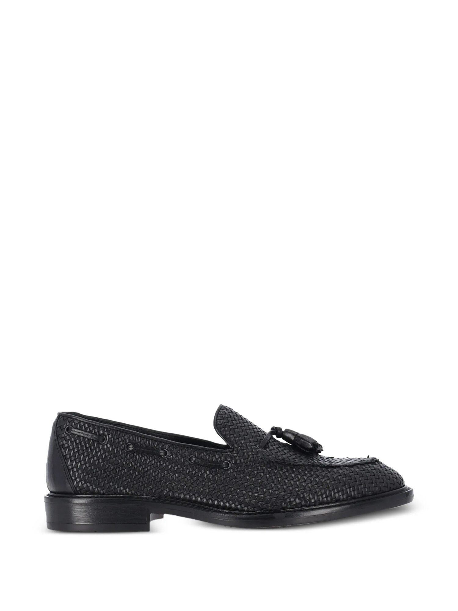 Лоферы Woven tassel loafers