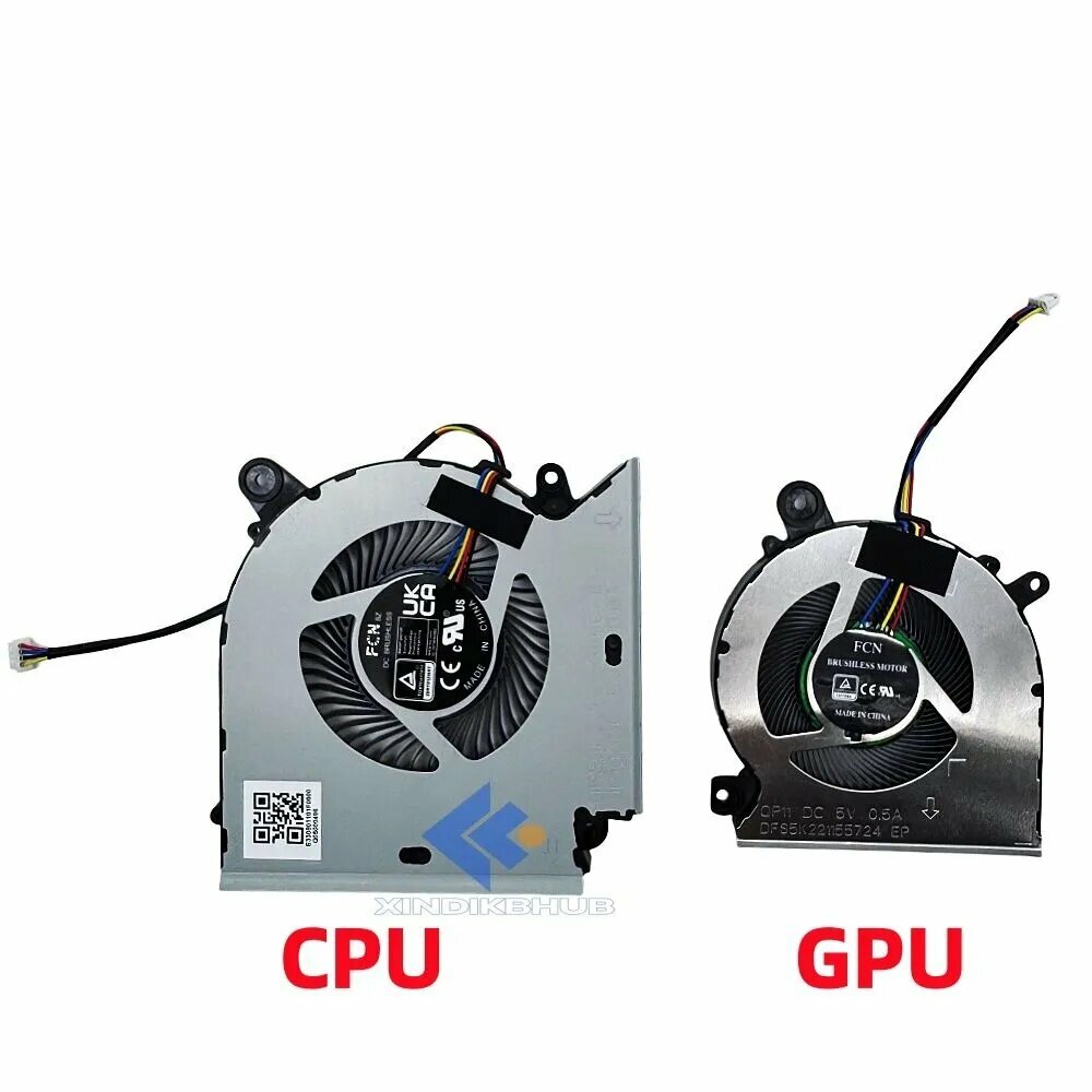 Кулер для ноутбука для (CPU+GPU Cooler)MSI Katana 17 B12UCR-821XRU MS-17L5