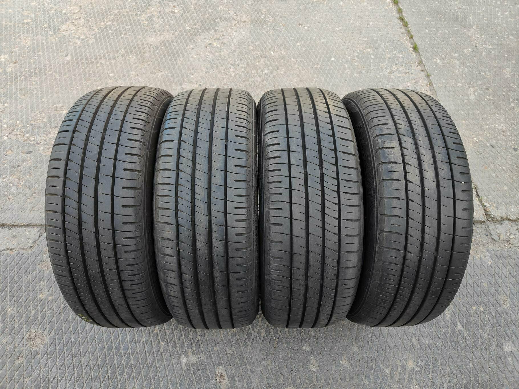 Шины Dunlop Enasave EC204 215/55 R17 94V БУ Летние Износ 20% арт.53060