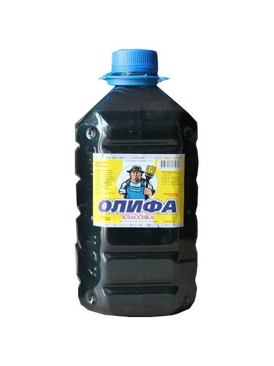 Олифа Классика 3л для подготовки к окрашиванию