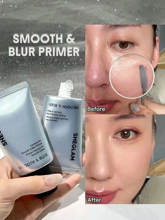 Крем для лица Camera On Smooth & Blur Primer, маскирующий темные круги под глазами, 30 мл