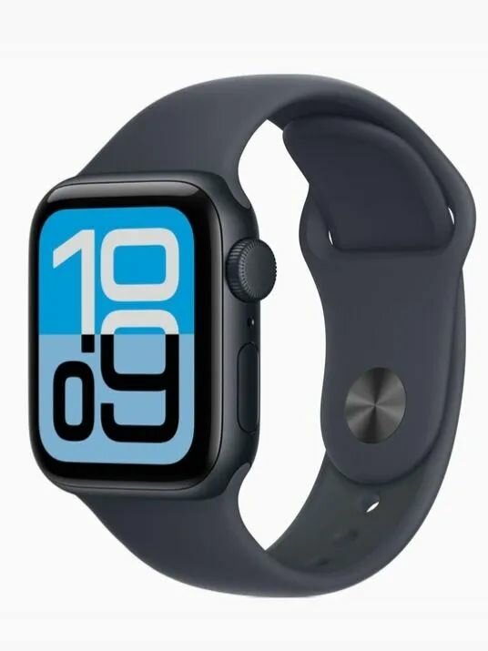 Умные часы Apple Watch SE3 GPS 40mm Midnight Aluminium Case with Midnight Sport Band - M/L