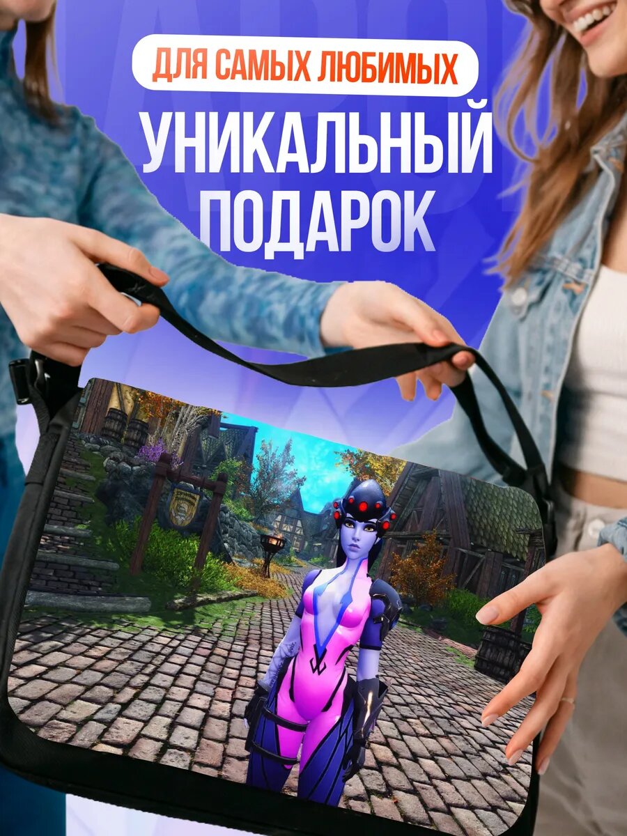 Сумка Киберпанк девушка — фото 1