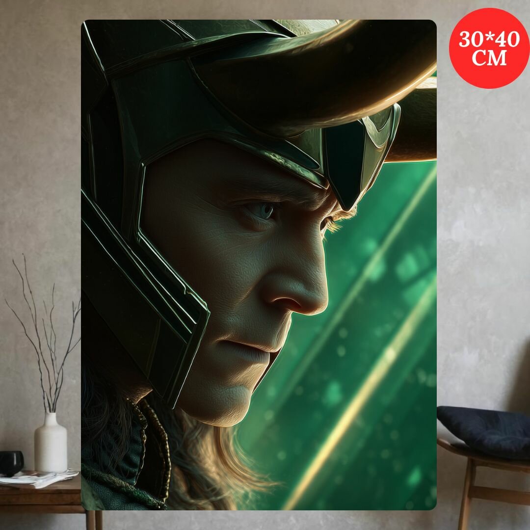 Картина на металле (Marvel) 30*40 см
