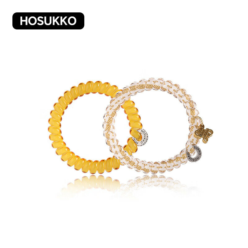 HOSUKKO телефонные линии заколки для волос 2 шт. Легкая роскошь повседневный аксессуар Новогодний подарок культурное