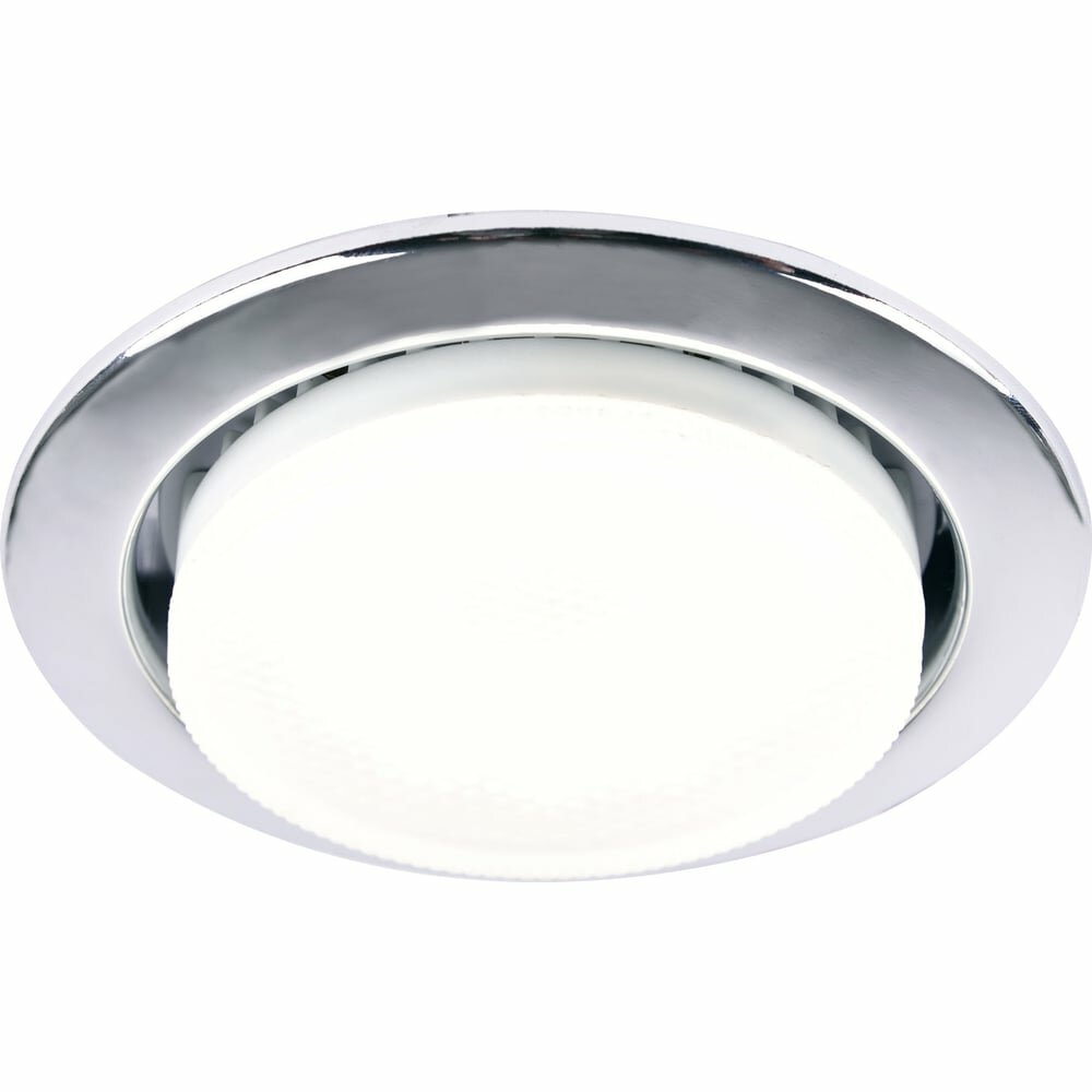 Встраиваемый светильник General Lighting Systems GX53, 108х38мм, хром, IP20 GCL-GX53-H38-C 431500