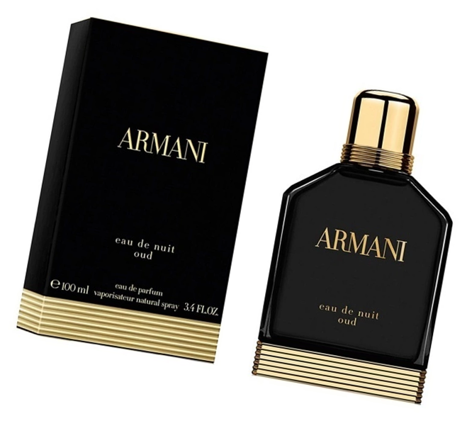 Eau De Nuit Oud 100 мл - парфюмерная вода для мужчин / Армани О Де Нуит Уд