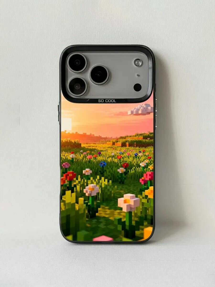 Чехол на iPhone 17 Pro minecraft — фото 1