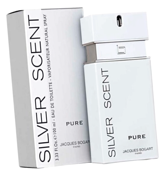 Парфюм мужской Жак Богарт Сильвер Сцент Пьюр 100 мл - Jacques Bogart Silver Scent Pure