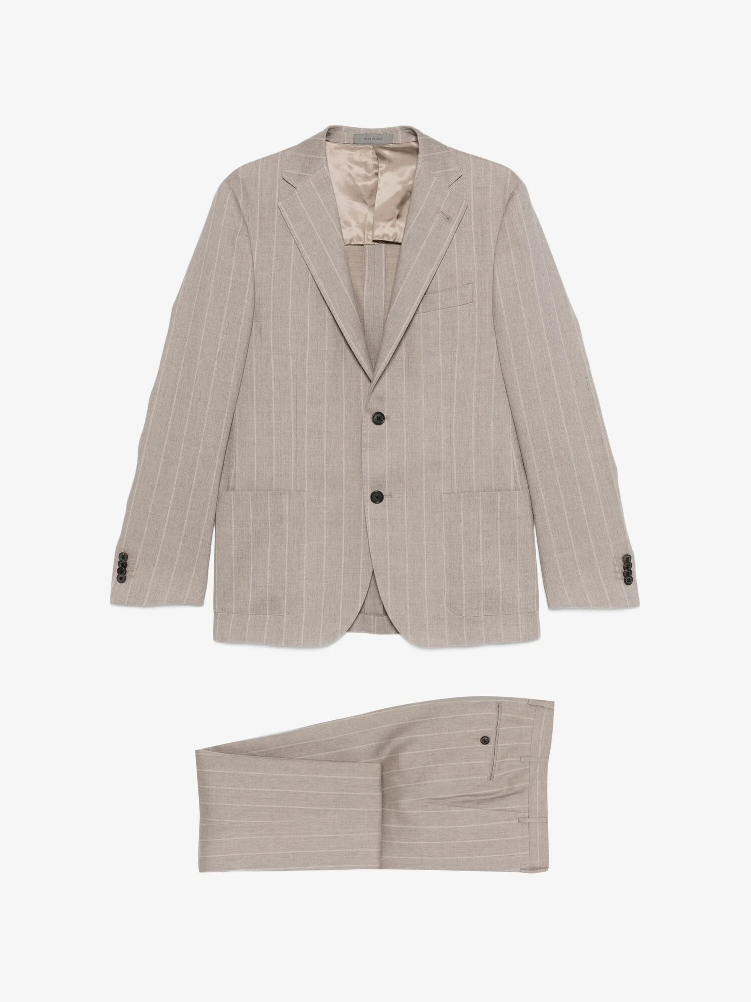 Пиджак Striped single-breasted blazer